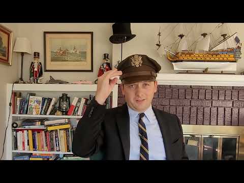 Chapeau Short: why do military hats have that strap on the front?