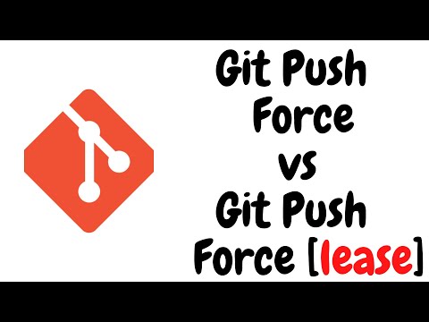 git push force vs git push force with lease
