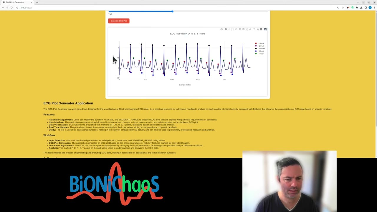 ECG Feature Extraction Tool Development using Python Neurokit2 Flask Numpy and GitHub Copilot