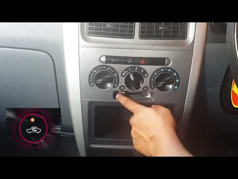 The Car Ac Panel And The Maintenance Tips Sinhala | Car AC Switches | Control Car AC | Car AC unit