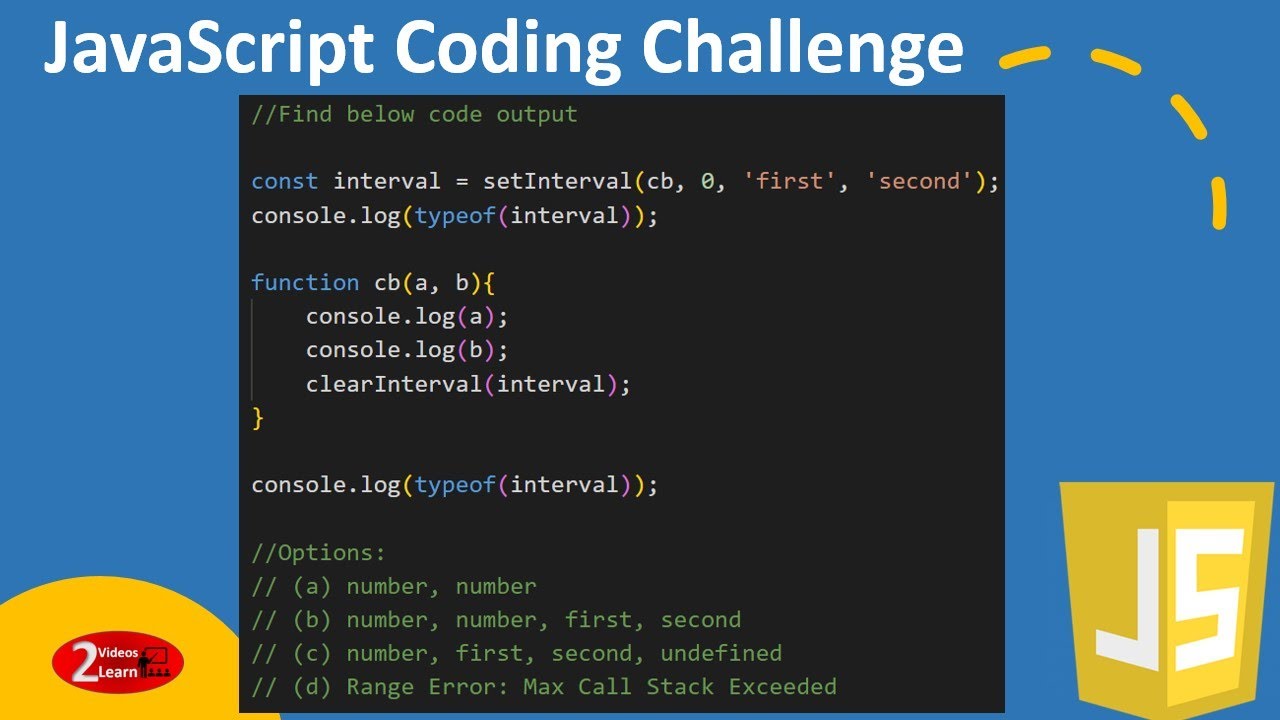Javascript Coding Challenge - Episode 34