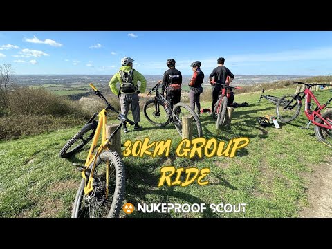 My First Ride on the Nukeproof ☢️ Scout MTB: Conquering Maidstone’s 30KM Trails!