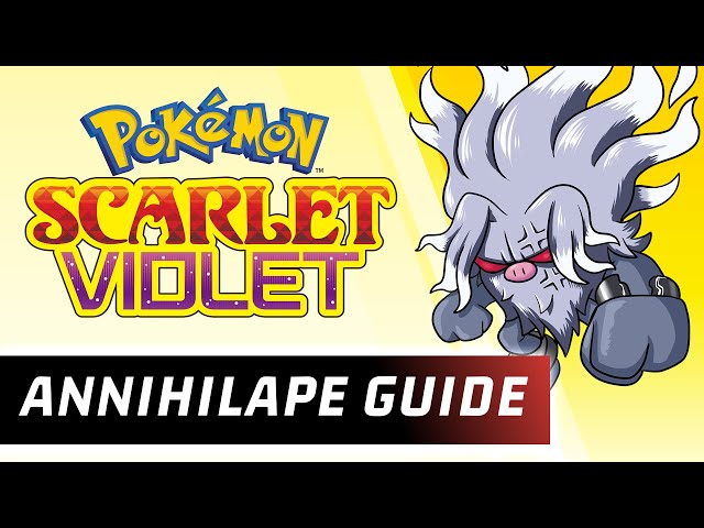 Pokemon Scarlet and Violet: Best Annihilape PvP Build