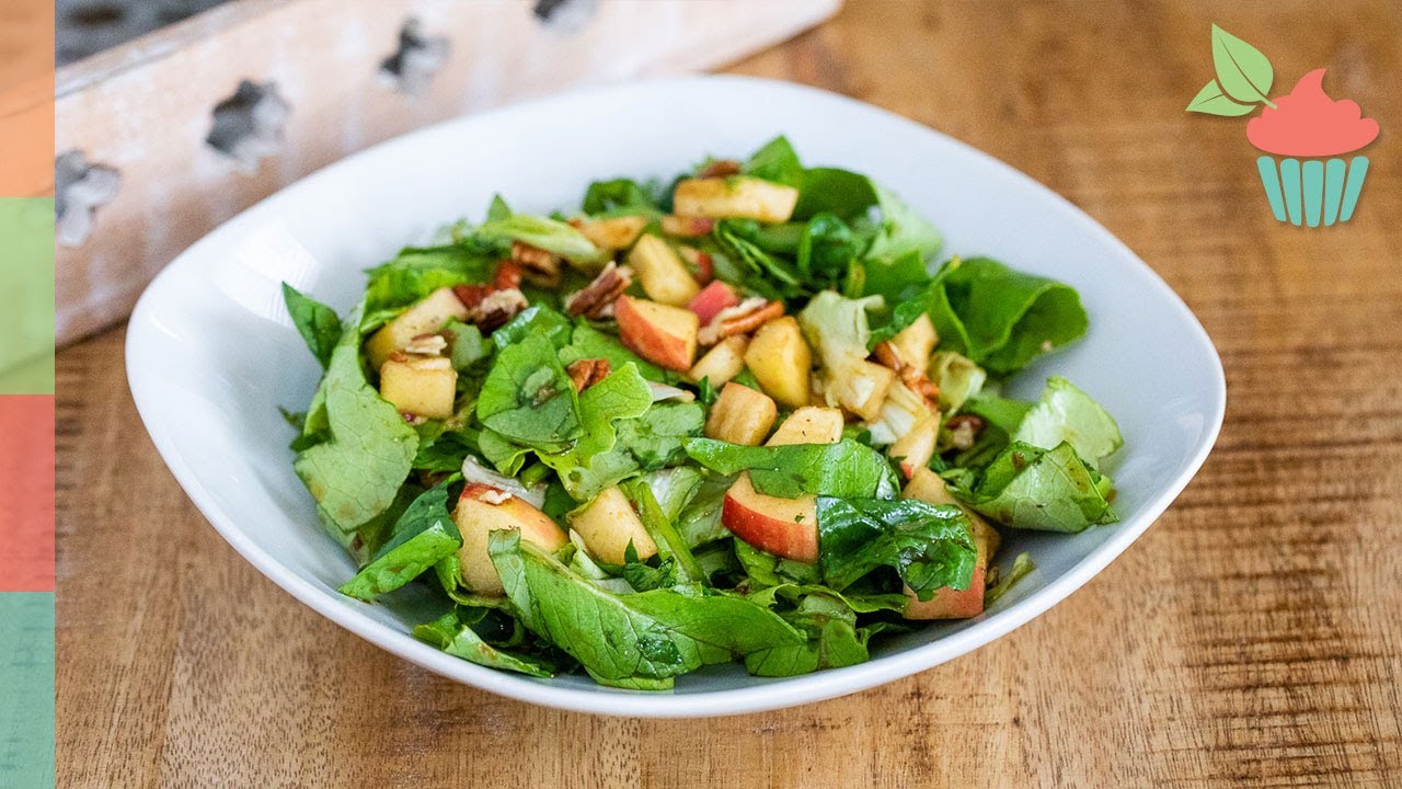 Balsamic Apple Pecan Salad | Salad Series!