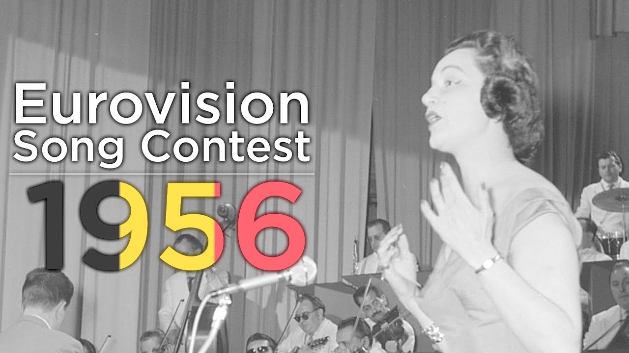 Eurovision 1956 Belgium: Mony Marc - "Le Plus Beau Jour de ma vie"