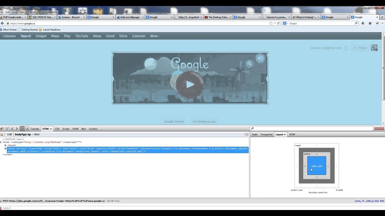 firebug - A web development tool