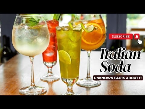 Italian Drinks: Italian Soda -Drinks Video