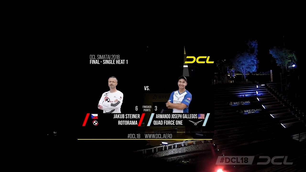 DCL China Finals agaist Quad Force One's Armando Hallegos (USA)