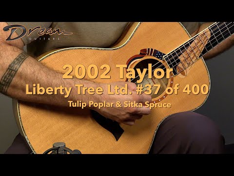 2002 Taylor LTG Liberty Tree Guitar, Tulip Poplar/Spruce | Reverb