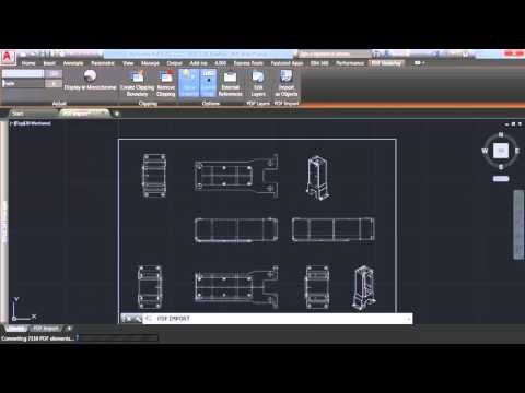 AutoCAD 2017 - 07 PDF Import
