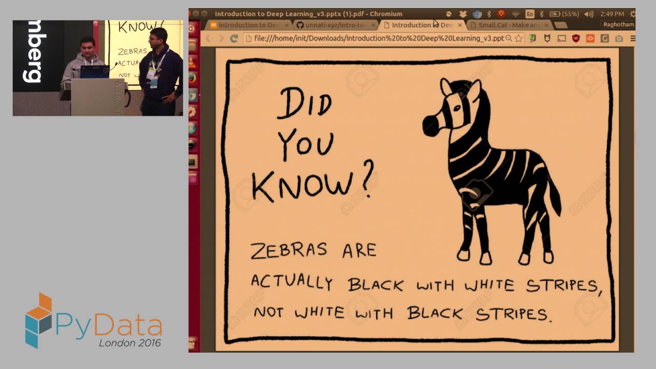 Raghotham Sripadraj & Nischal HP - Introduction to Deep Learning & Natural Language Processing