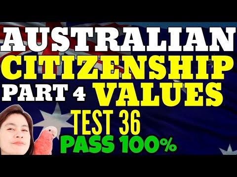 AUSTRALIAN VALUES TEST 2024 π¦πΊNew Version| Australian Citizenship Test Questions 2024