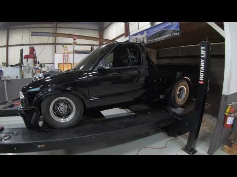Twin-Turbo LS-Swapped Chevy S10 Dyno Video - 922 HP to the Wheels