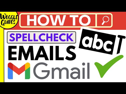 How to run a spellcheck in Gmail