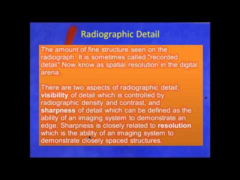 Image Quality Characteristics 2012