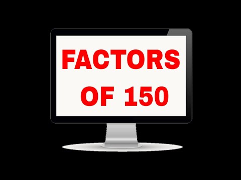 Factors of 150