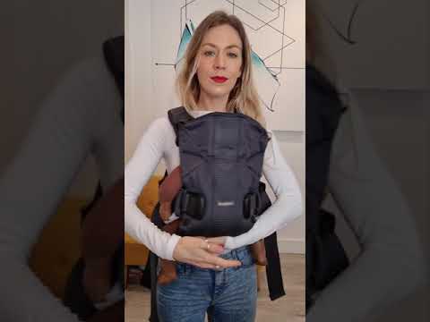 How to Adjust your BabyBjörn Carrier One to make it comfier and stop your back ache!