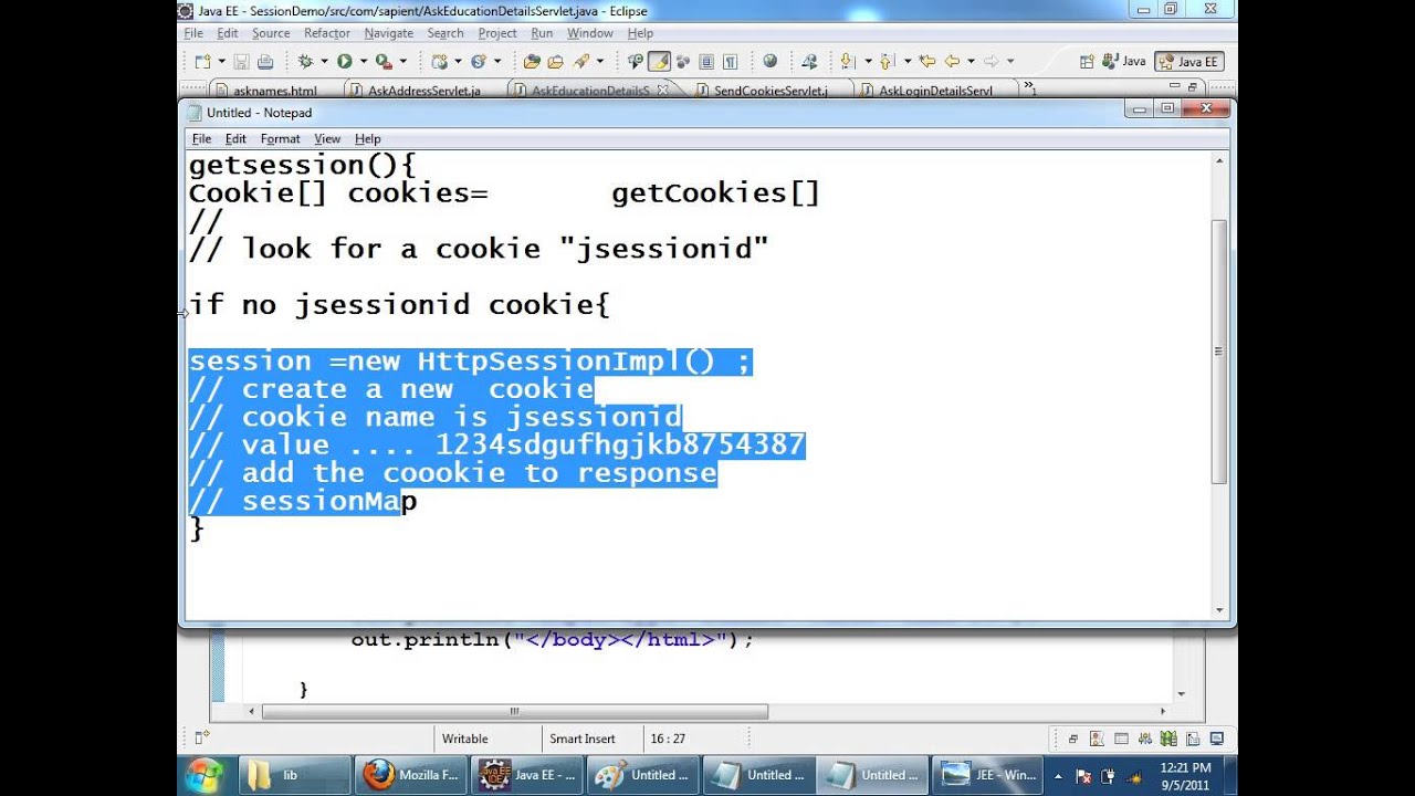 64 Java Session Management