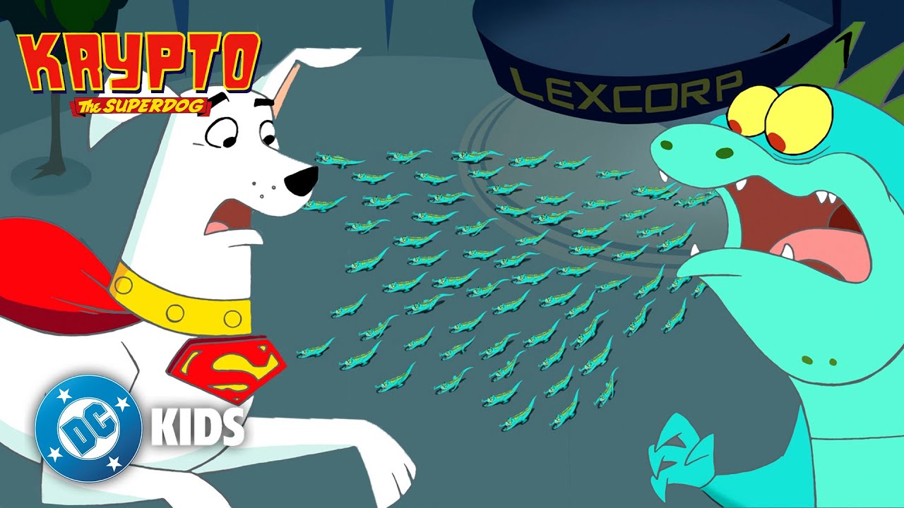 🦎 Reptile Rampage! | Krypto The Superdog | #KidsCartoons @dckids