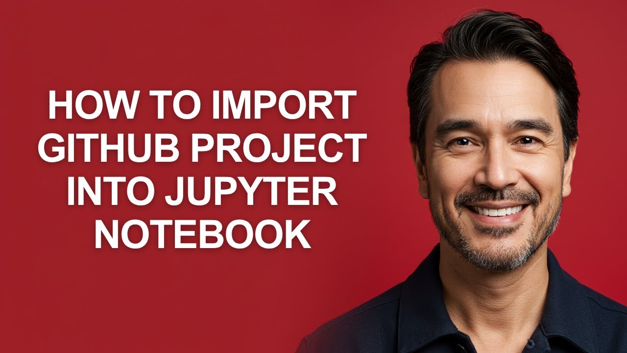How to Import Github Project Into Jupyter Notebook - KevinHowTo