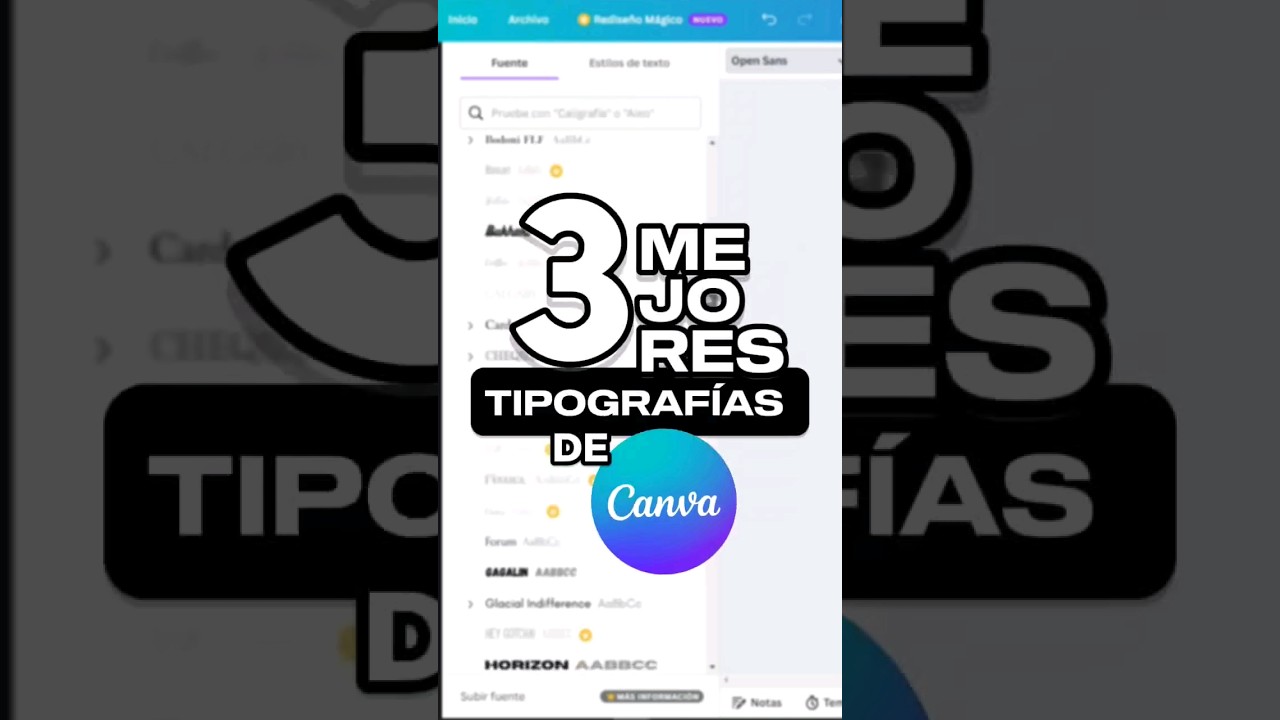 Las mejores combinaciones de tipografias para presentaciones en Canva #canva #tutorial