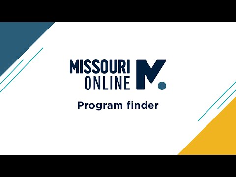 Missouri Online: Program Finder