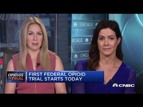 Teva is most at risk in the opioid trials, says Vanity Fair's McLean