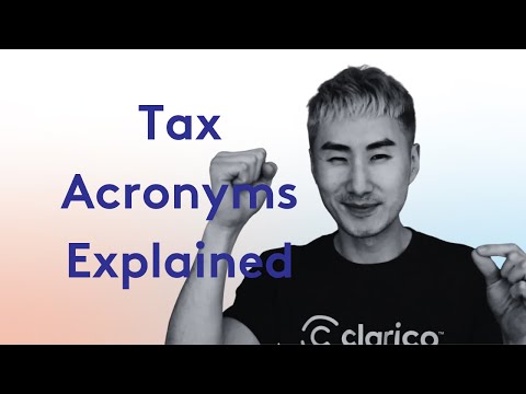 Explained: Tax & Accounting Acronyms Explained