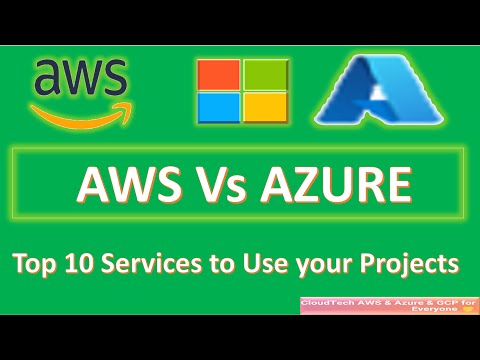 Top 10 AWS & AZURE Services in details | AWS & AZURE Services use case #top10 #top5 #top