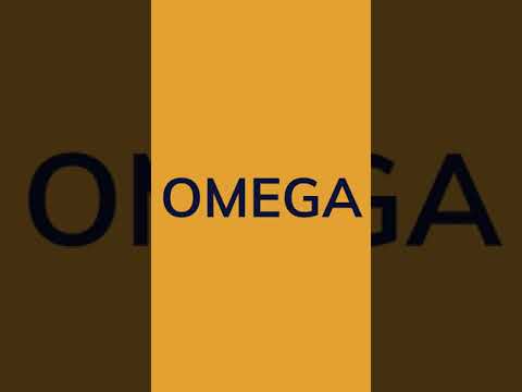 How to Pronounce Omega | OH-MEH-GAH | #shorts