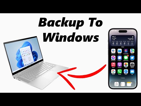 How To Backup iPhone To Windows 11 PC