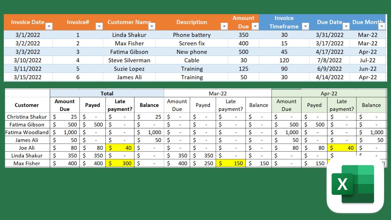 Accounts Payable Template Excel