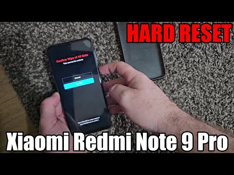 How to Hard Reset Xiaomi Redmi Note 9 Pro