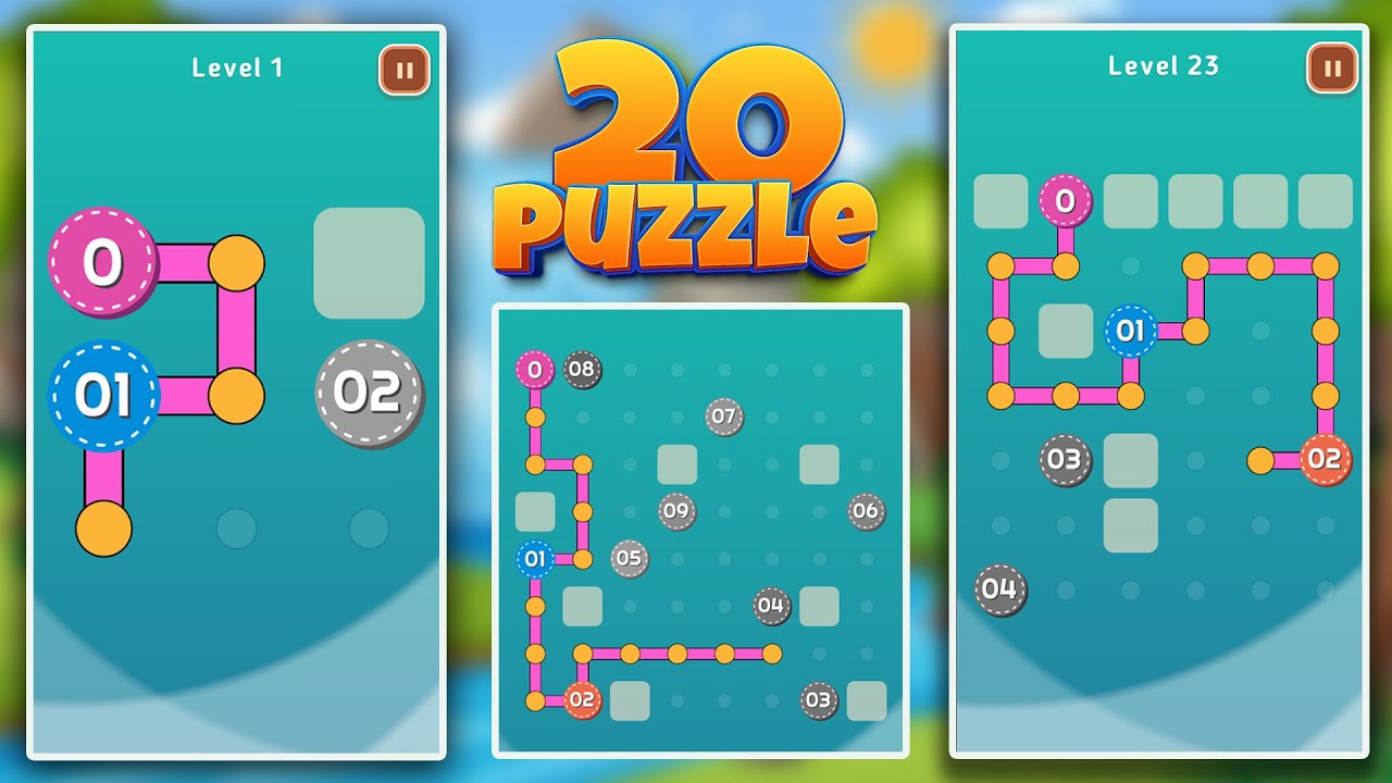 20 Puzzle || Construct 3 Game Template || Source code