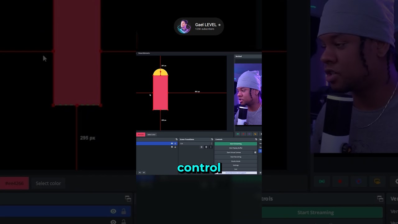 OBS Studio Loop animation #obsstudio
