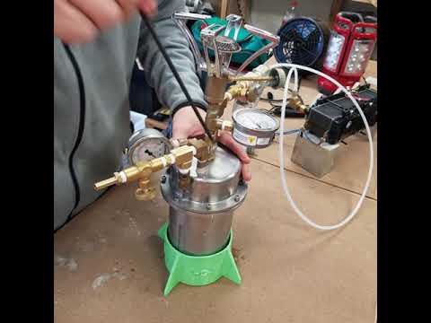 Non-Electrolysis production of Pure Hydrogen into a Ballard 500W Fuel Cell Benign, Earth Friendly !