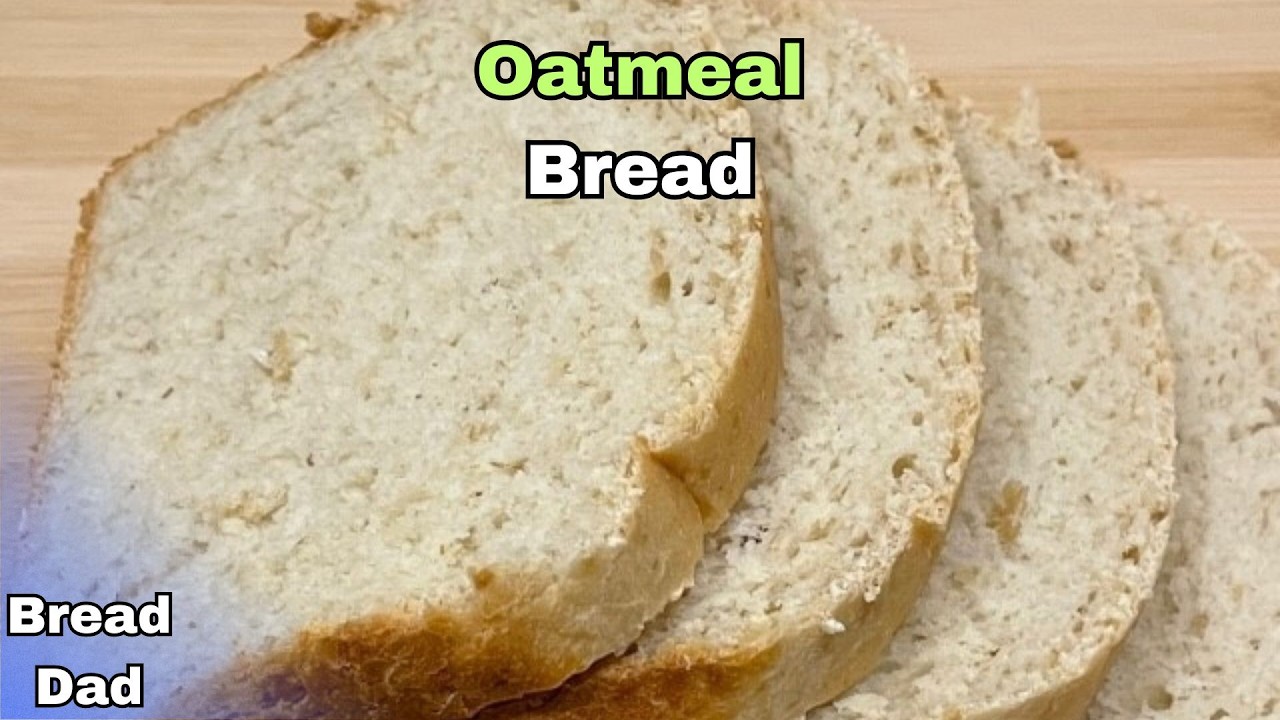 Bread Machine Oatmeal Bread 🍞Easy Recipe & Oat Fiber