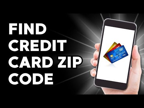 Where is Zip Code for Credit Card?