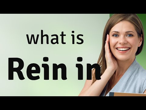 "Rein In" Demystified: English Language Learning