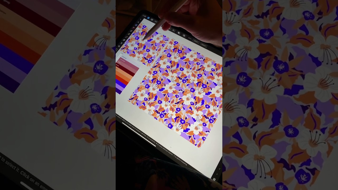 Affinity Designer for Vector Patterns #affinitydesigner #vectorart #graphicdesign #ipadpro #vector