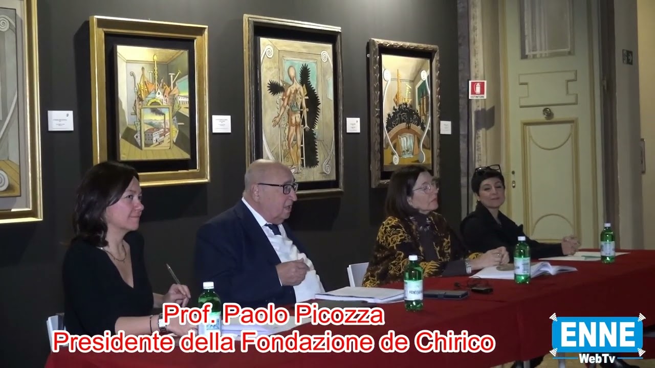 VIDEO CONFERENZA STAMPA MOSTRA "DE CHIRICO E L'OLTRE" - Natoconlavaligia