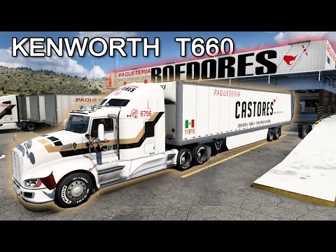 Kenworth T660 CASTORES de Durango a Zacatecas | American Truck Simulator