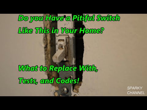 Switch Test and Replace, NEC 2020 404.9, "Snap Switch" Definition, and Screwless Wallplate Needed?