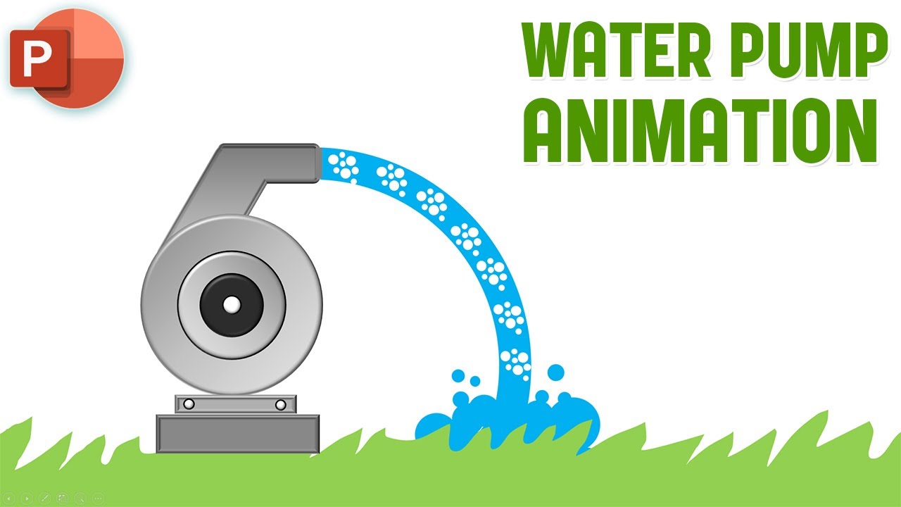 Water Flow animation on PowerPoint | Fluid Flow Animation
