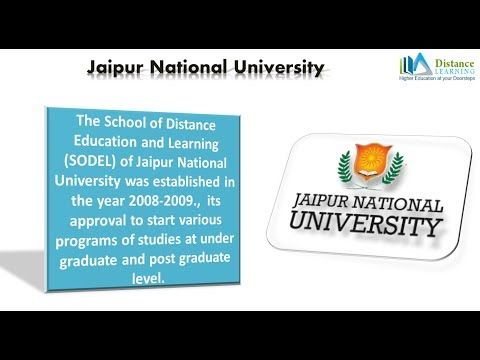 Jaipur National University Distance Education - JNU