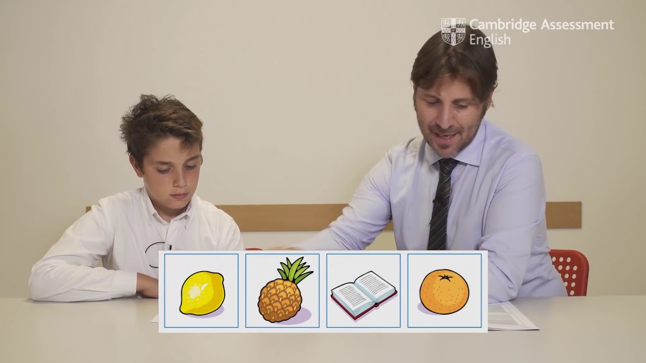 A1 Movers speaking Cambridge test – Sole