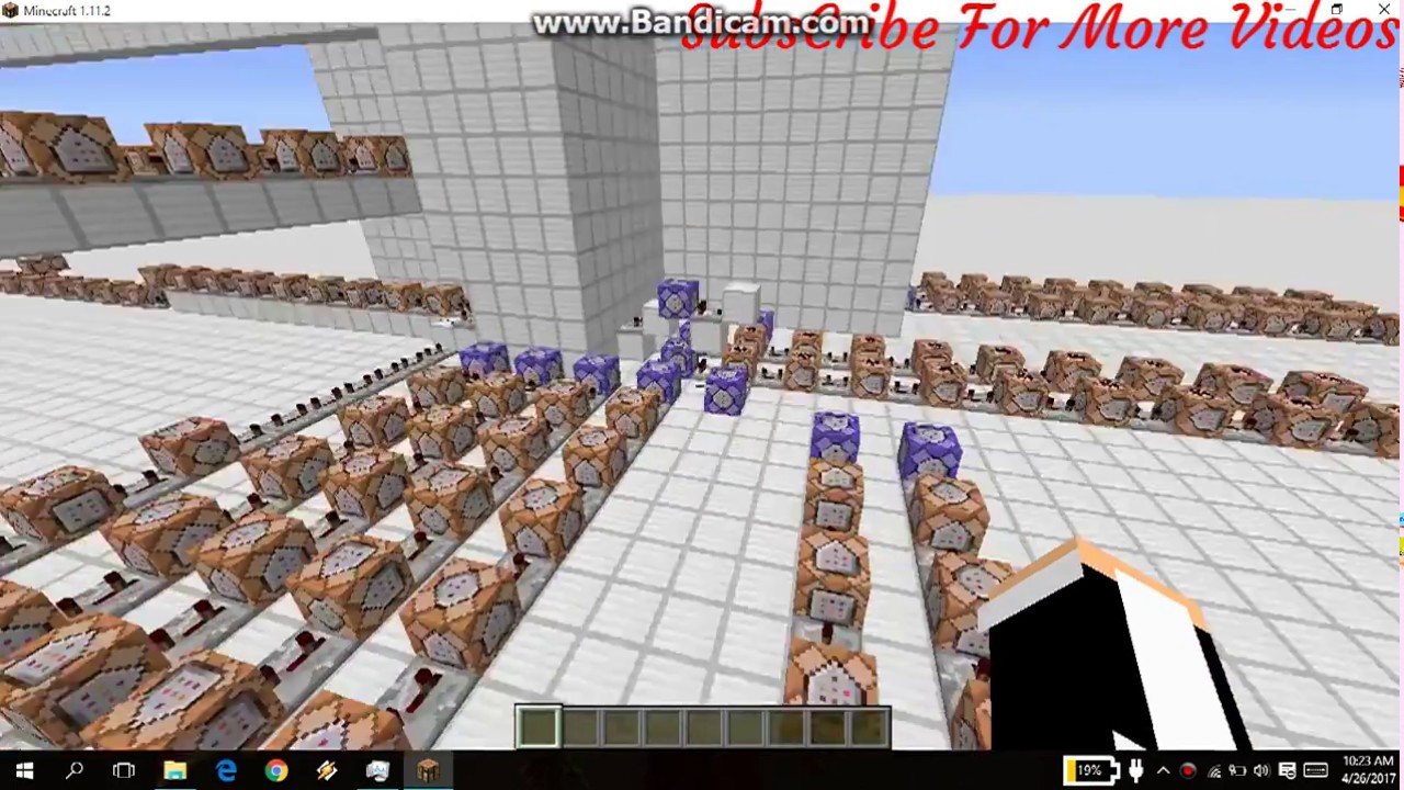 Minecraft Command Block Redstone Elevator (Map Download)