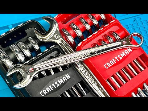 Affordable MAC Pro Wrenches! - CRAFTSMAN V-SERIES - 12 Piece/Point Combination Wrench Sets 💪🏼