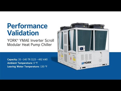 YORK® YMAE Heat Pump Chiller Performance Validation: 0° F Ambient Operation