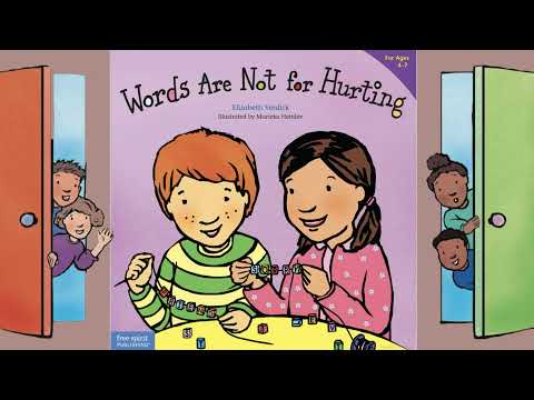 Words Are Not for Hurting By Elizabeth Verdick | Kids Book Read Aloud
